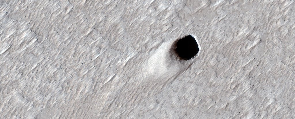 This Martian Lava Tube Could Swallow Earth's Biggest Lava Tube More ...