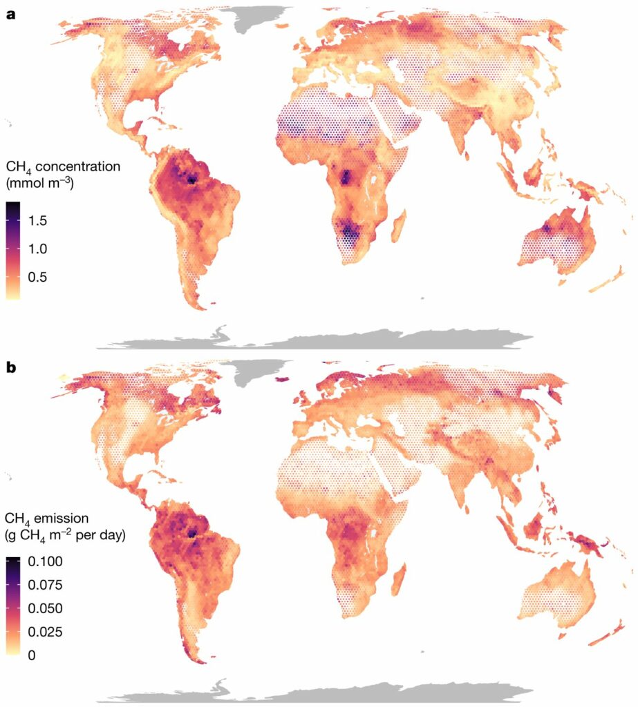 Mapping methane emissions from rivers around globe reveals surprising ...