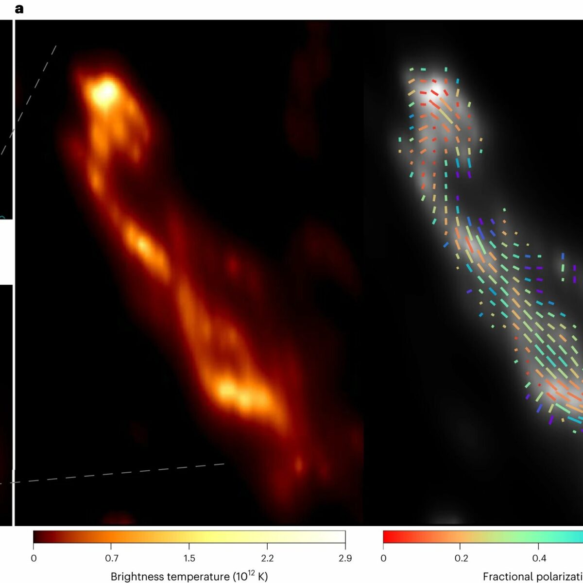 Astronomers capture formation of a powerful cosmic jet - Tech and ...