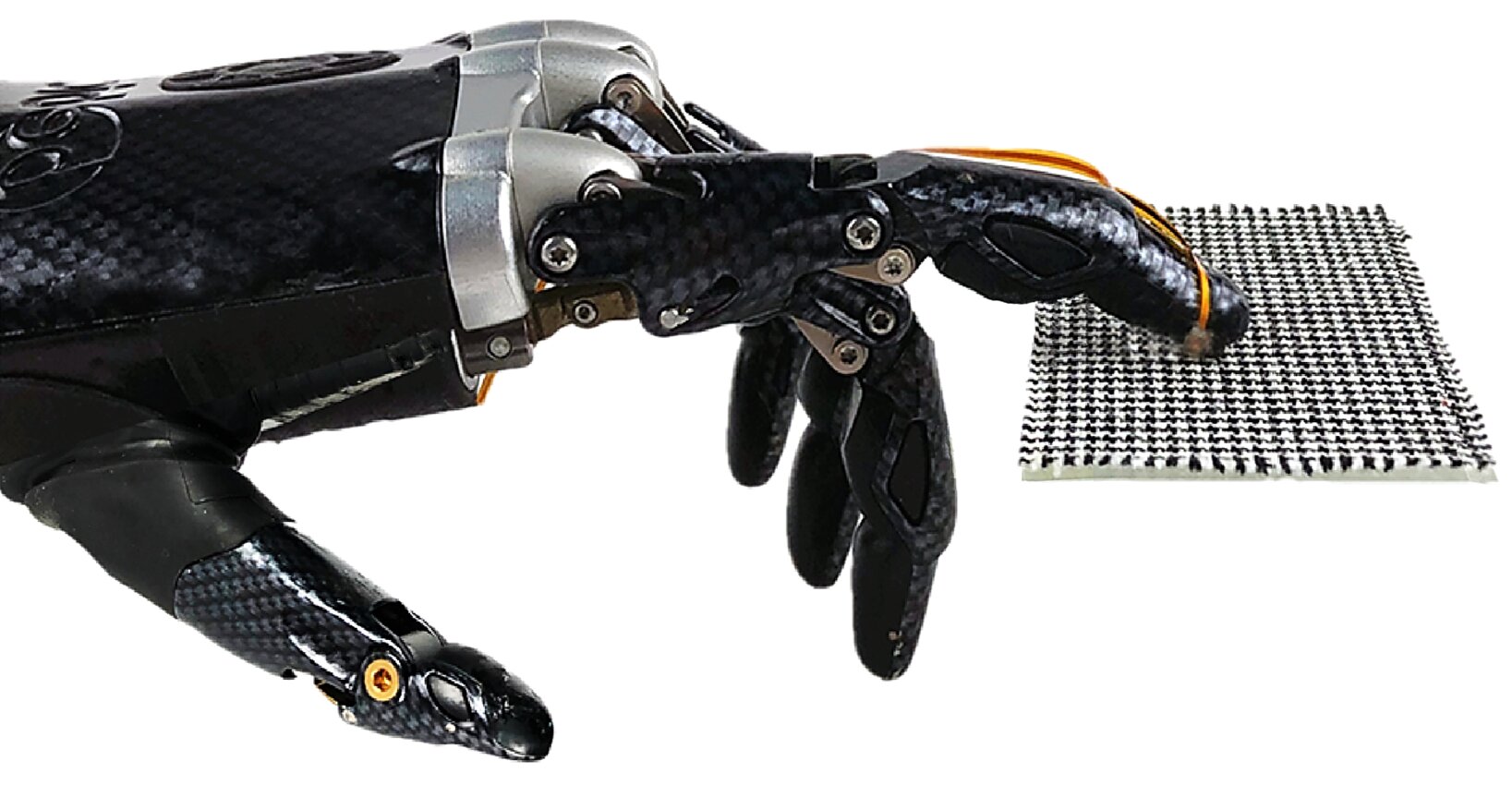 Artificial sensor similar to a human fingerprint that can recognize ...