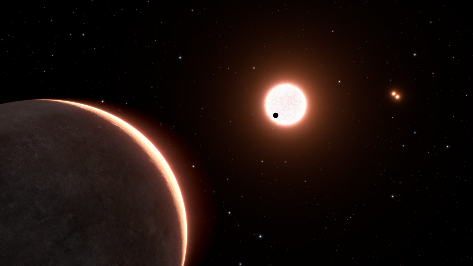 NASA's Hubble measures the size of the nearest transiting Earth-sized ...