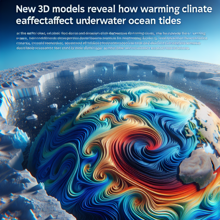New 3D models reveal how warming climate affects underwater ocean tides ...