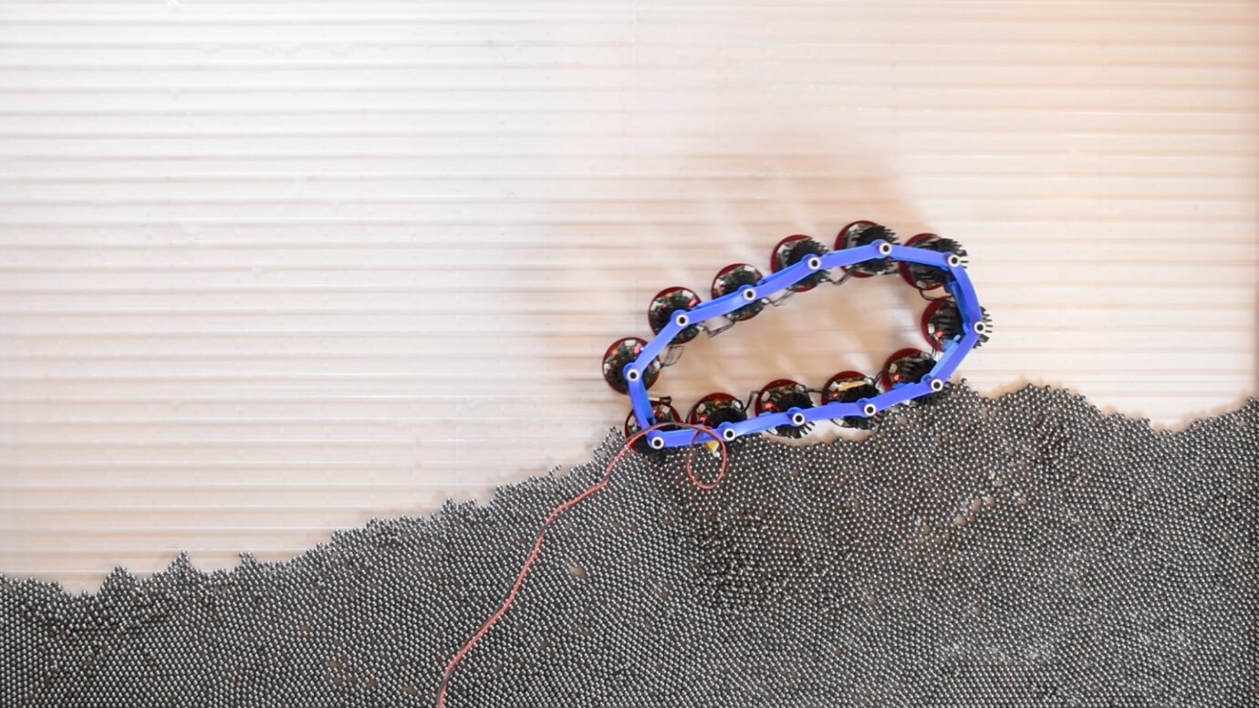 'Odd' objects excel at navigating challenging terrains without central ...